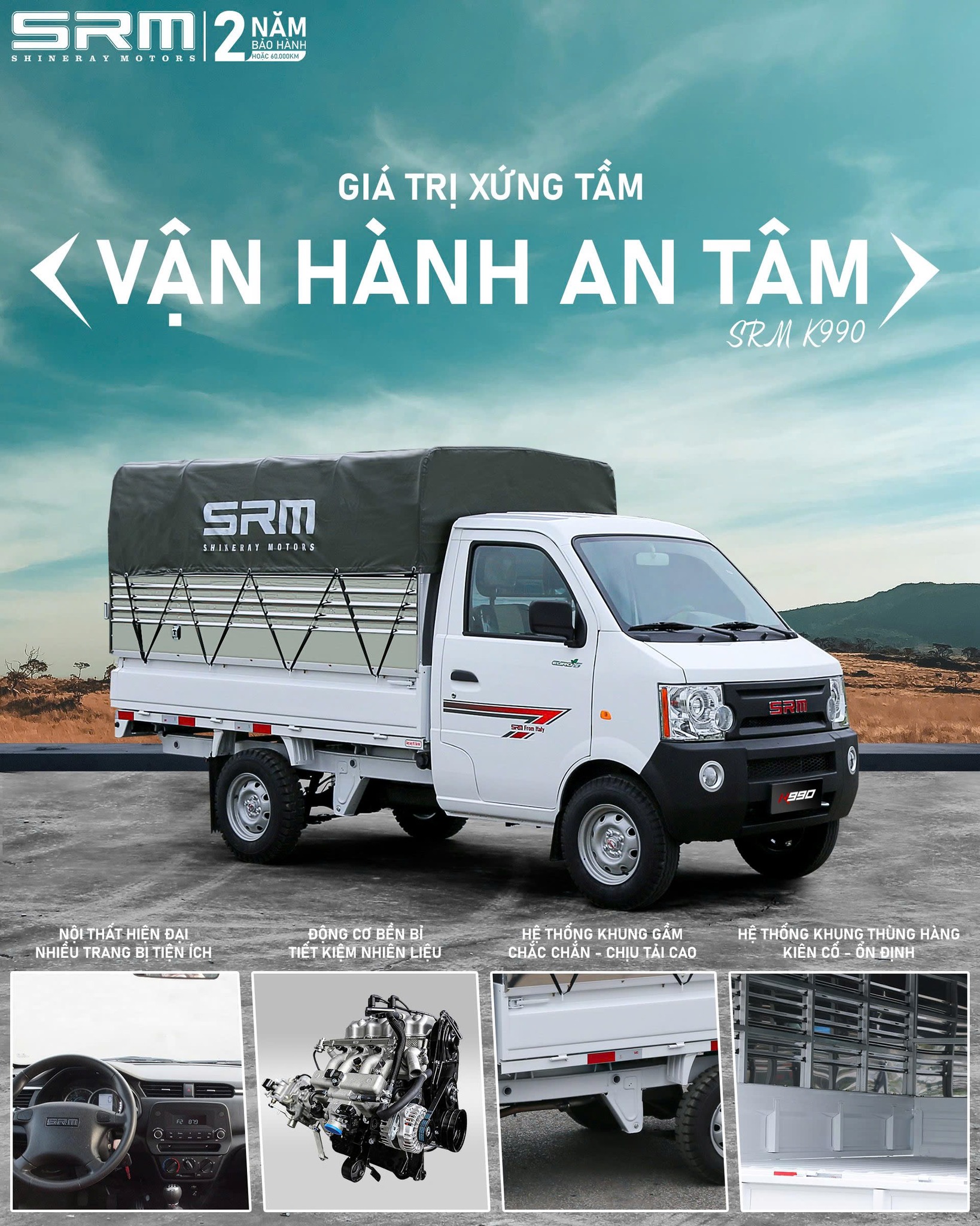 SRM K990 – Giá Trị Xứng Tầm, Vận Hành An Tâm - SRM Lâm Đồng